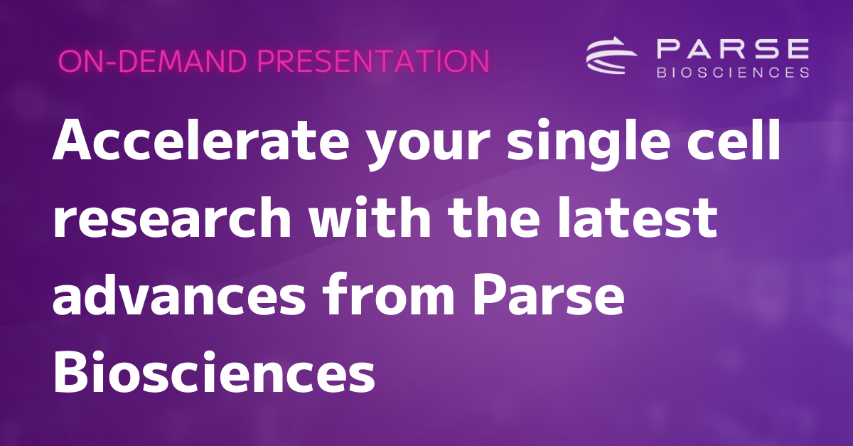 On-Demand Presentaion: Accelerate your single cell research with the ...